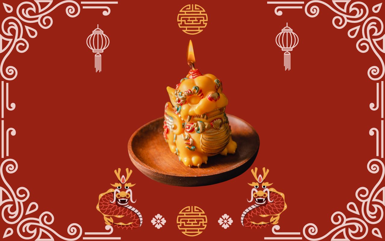 Chinese Fortune Pixiu Scented Candle - Southlake Gifts Canada